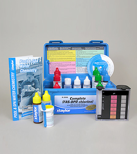 Taylor Technologies Complete (FAS-DPD Chlorine) Test Kit at SwimOutlet ...